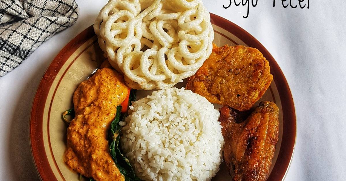 Resep Isi Piringku - Sego Pecel oleh Eliya - Cookpad