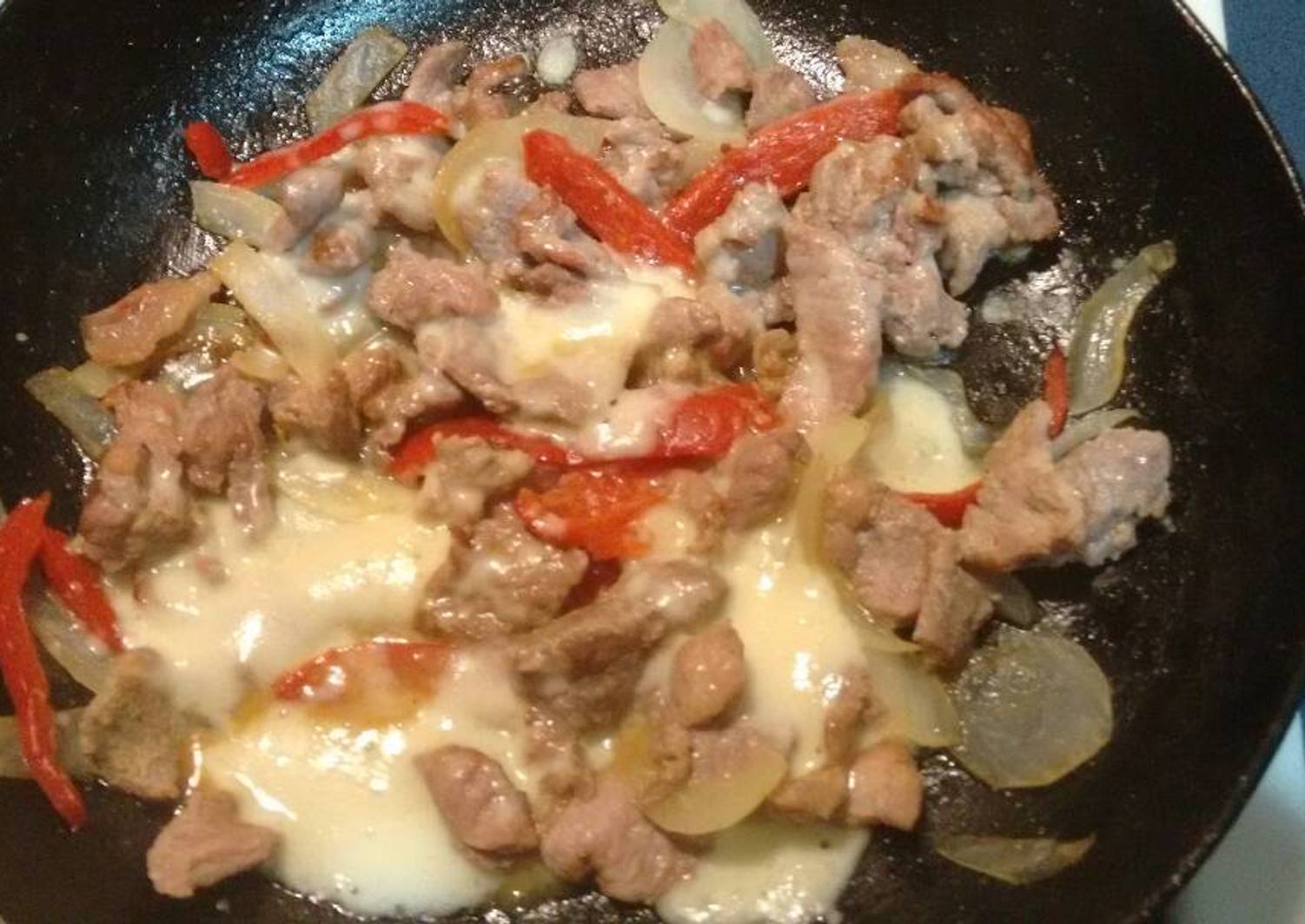 Alambre de res con queso.ॐ Receta de María Carmen - Cookpad