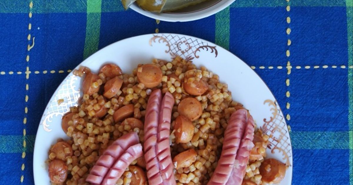 1305. Tarhonyás Virsli Pörkölt Kovászos Uborkával 😋 | Mária Krajnyák ...