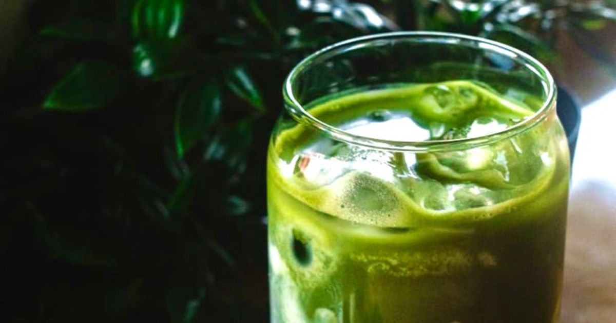 Resep es matcha latte rumahan enak dan mudah - Cookpad