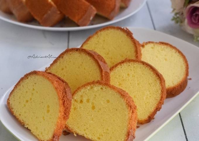 Resep Cake Kuning Telur oleh Adrianaalimin - Cookpad