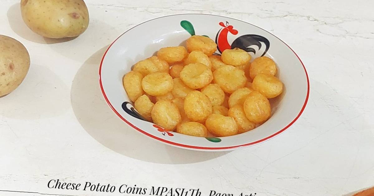 Resep Cheese Potato Coins MPASI 1 Tahun oleh asti - Cookpad