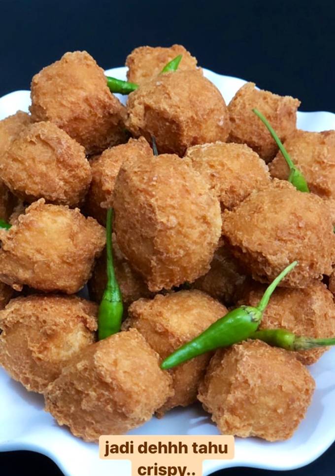 Resep Tahu crispy oleh dapur ceu ipi - Cookpad