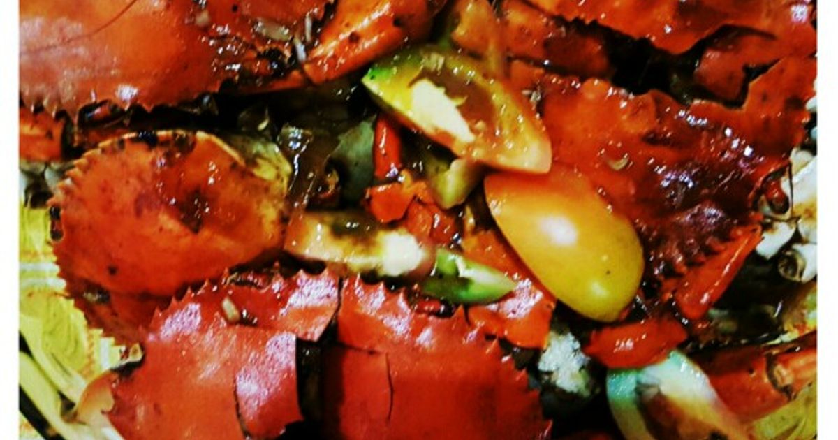 Resep Kepiting Saus Toram (Tomat Dan Tiram) oleh Mama Ima & Sasya - Cookpad
