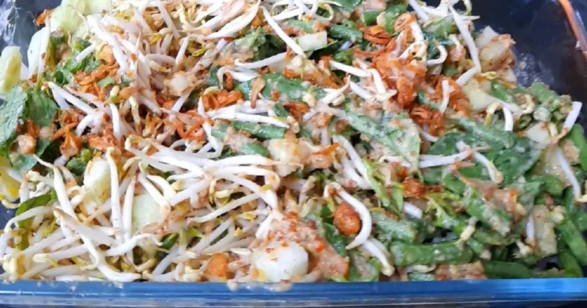 Resep Karedok Bumbu Kacang oleh Minie Nora(MNKitchen) - Cookpad