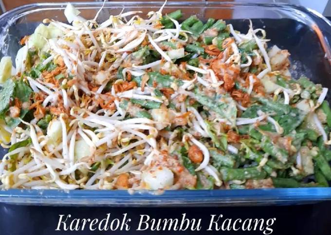 Resep Karedok Bumbu Kacang oleh Minie Nora(MNKitchen) - Cookpad