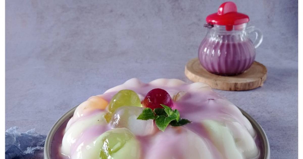 Resep Pudding Susu Jelly oleh ayunabillarumaropen - Cookpad