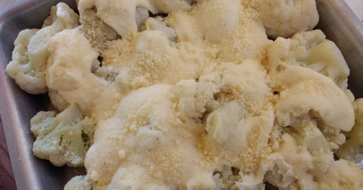 Coliflor Con Salsa Blanca Recipe by Marie