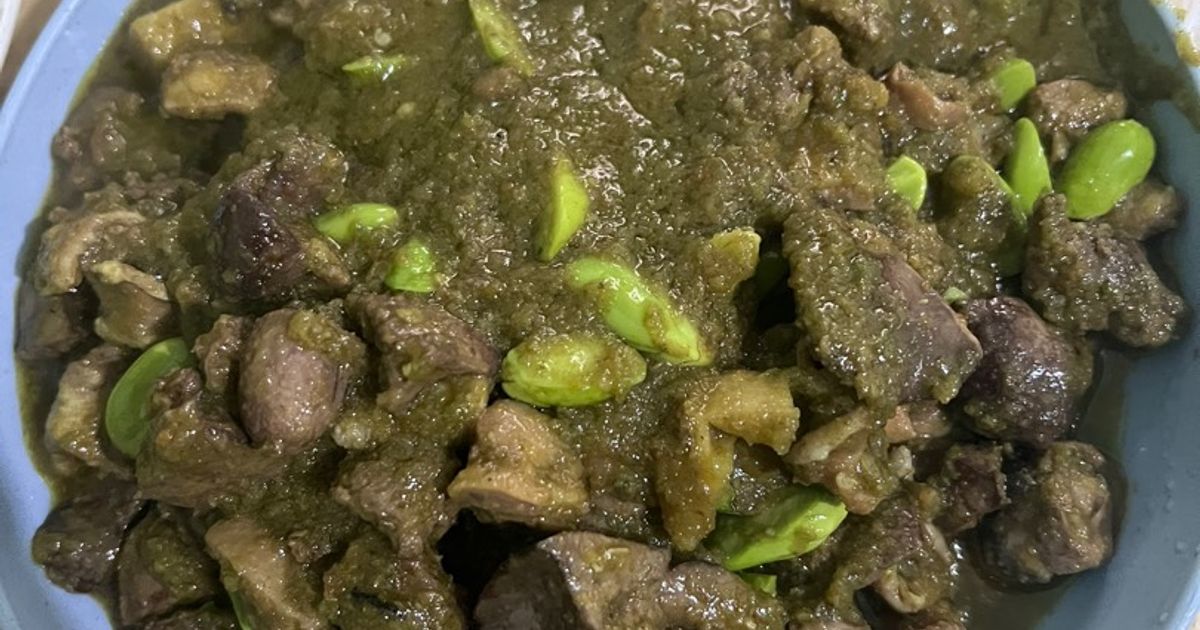 Resep Rempelo Ati Sambal Ijo Pete oleh Inda Rahmawati - Cookpad