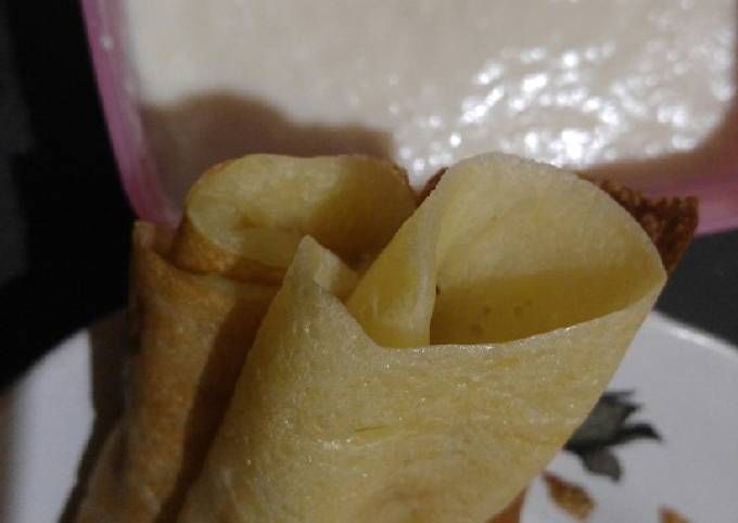 Resep Dadar gulung fla durian oleh Hade MakMay - Cookpad