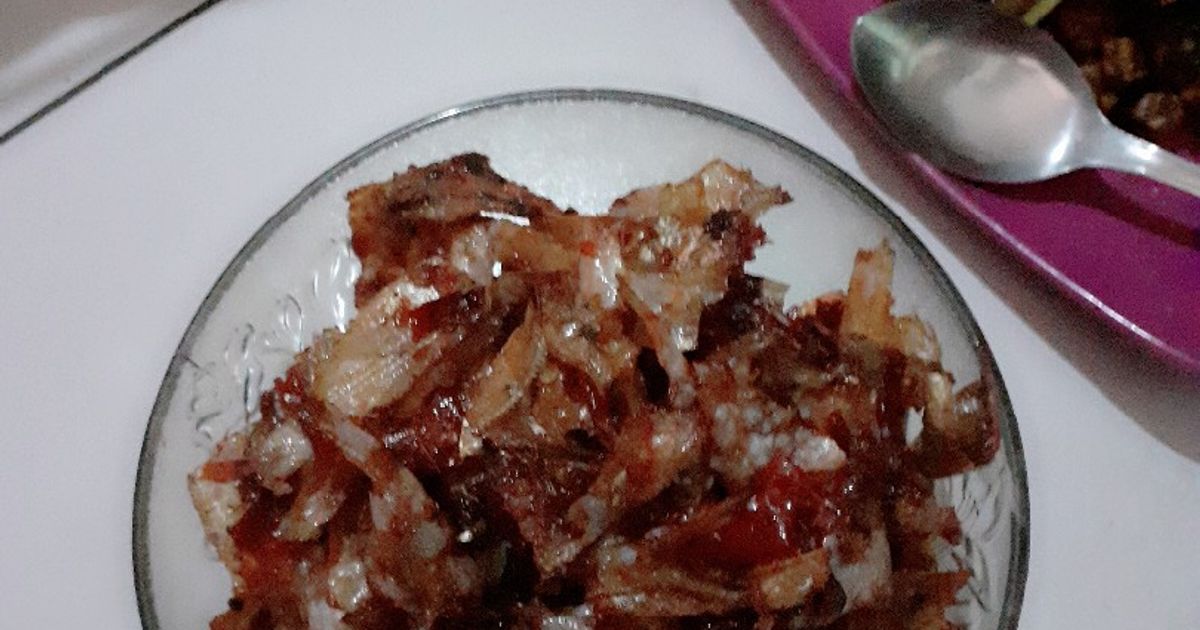 Resep Ikan Lapan Kering Pedes Gurih Manis oleh Maya_Agung - Cookpad