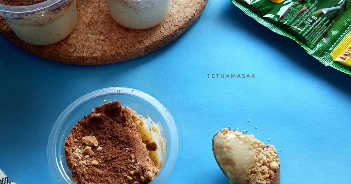 Resep Puding Custard Milo oleh TEtha Bachtiar - Cookpad