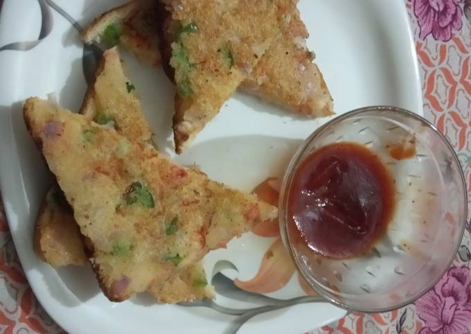 Suji toast Recipe by Simi wadhwa - Cookpad