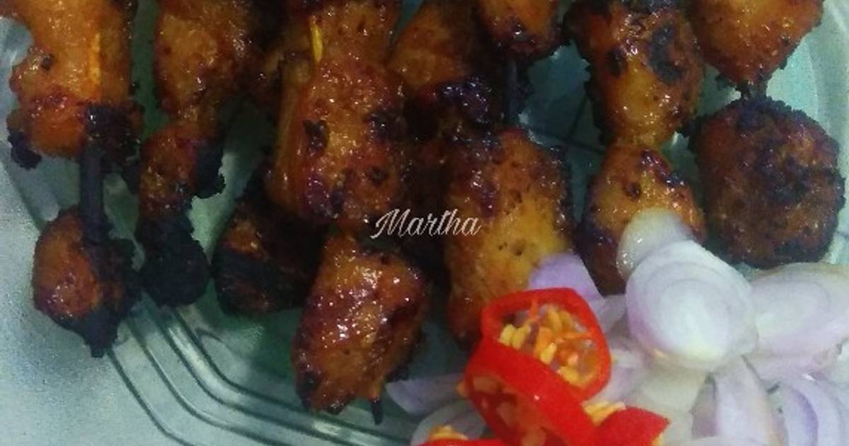 Resep Sate Ayam Bumbu Kecap Oleh Martha Cookpad