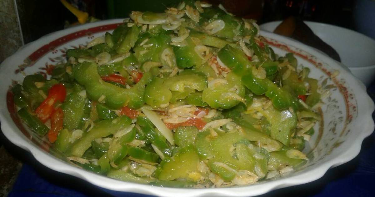 Resep Pare with udang rebon oleh Rina Herlina - Cookpad