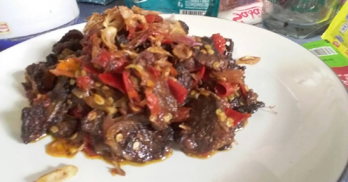 Resep Dendeng daging sapi pedas oleh dapoer nie's - Cookpad