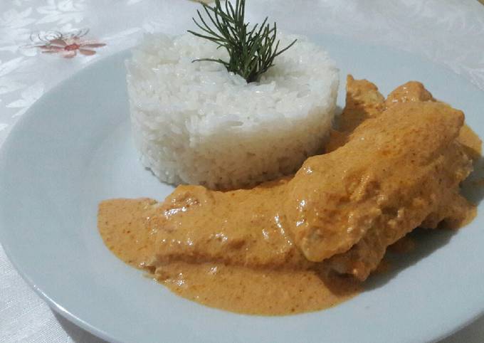 Pechuga de pollo con salsa cremosa de chipotle Receta de Doris Jaime ...