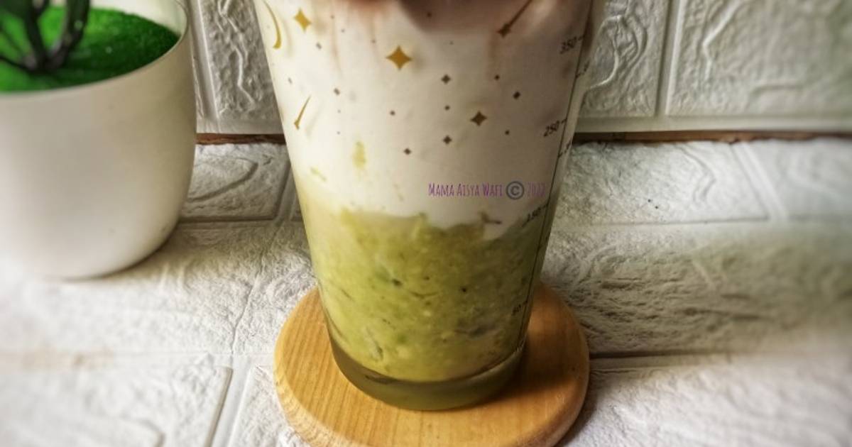 Resep Alpukat Kocok Milo oleh Mama Aisya Wafi - Cookpad