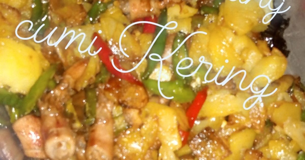 Resep Oseng Kentang Cumi Kering oleh Vidii Ummu Yahya - Cookpad