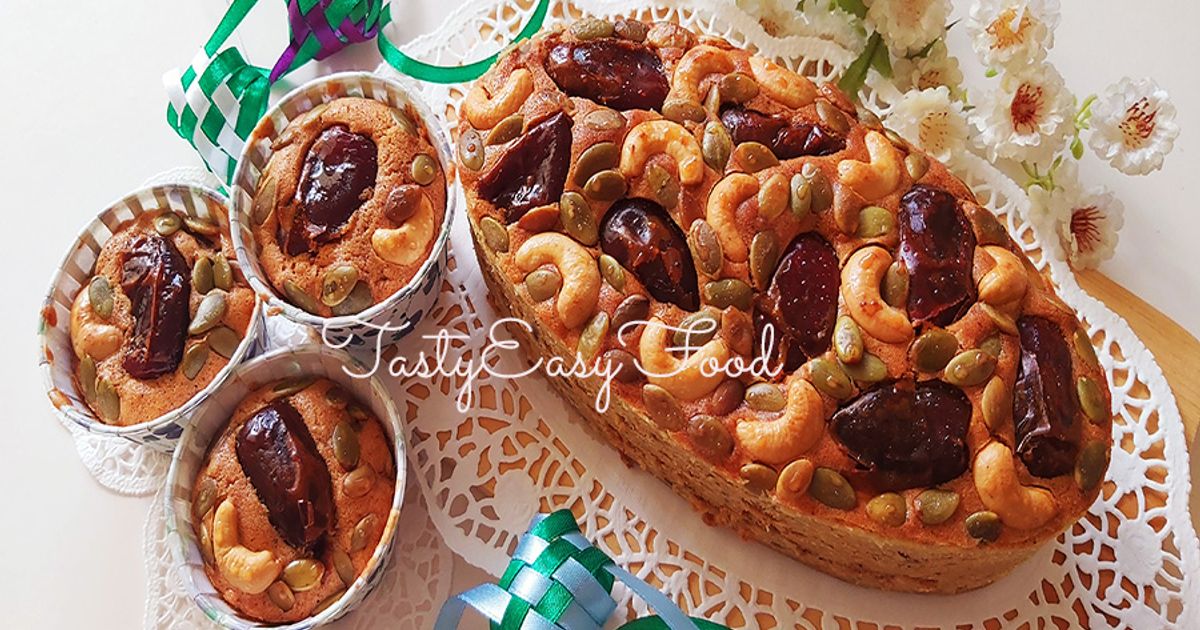 Resep Cara Membuat Fruit Cake Kurma Edisi Kue Lebaran #03 oleh 😃 ...