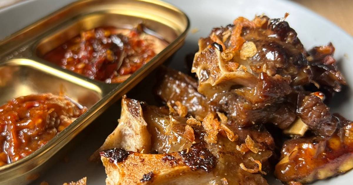 Resep iga bakar empuk dan enak ala resto