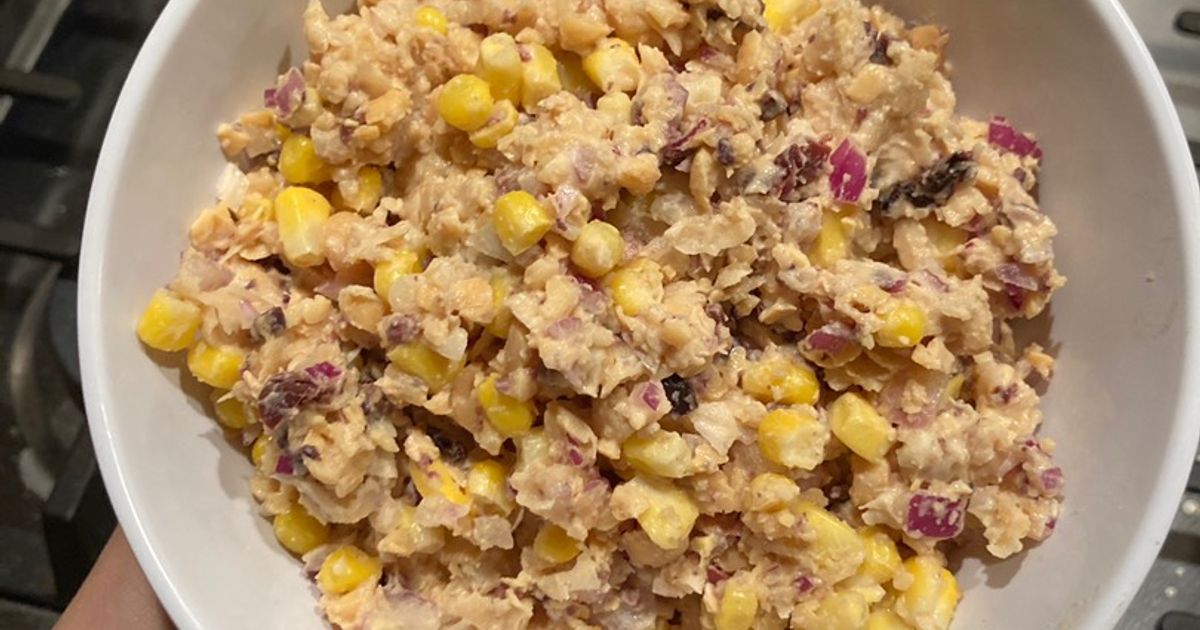 Chick Pea Tuna Vg Chuna Recipe by Jess Hawker Meadley - Cookpad