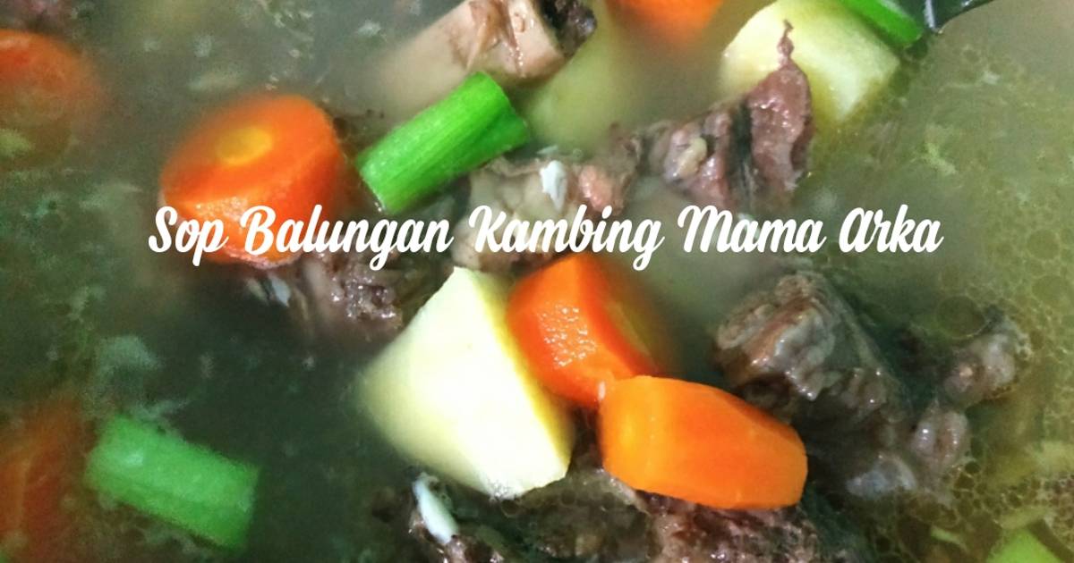 Resep Sop Balungan Kambing oleh Indhah Oktaviantoro - Cookpad