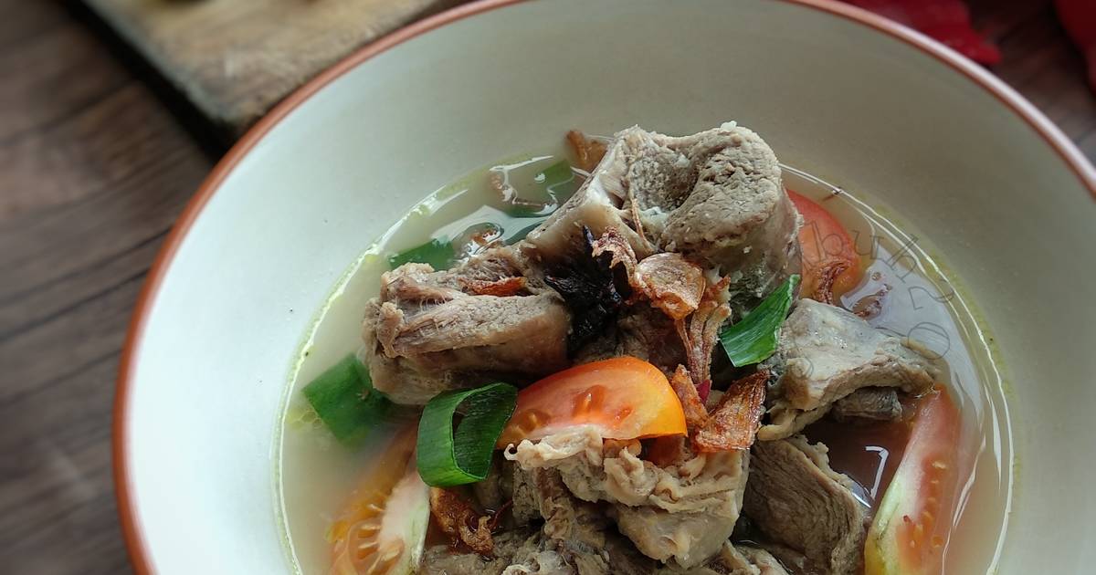 59 resep sup kambing bening enak dan mudah - Cookpad