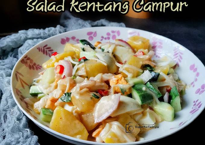 Resipi Salad Kentang Campur oleh Dapur Yusfarisyia - Cookpad