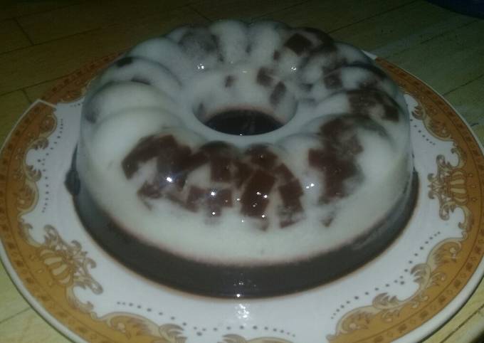 Resep Puding Mozaik Coklat Sirsak oleh Nur Wahyuningsih - Cookpad