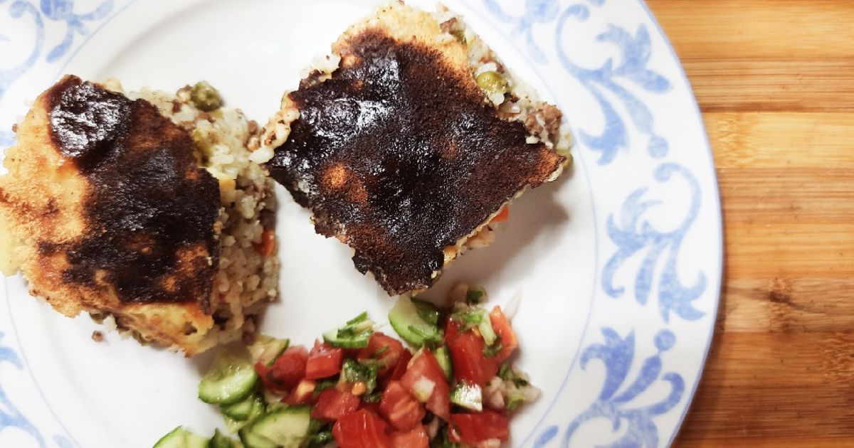 Rice With Bechamel Recipe by atronyskitchen