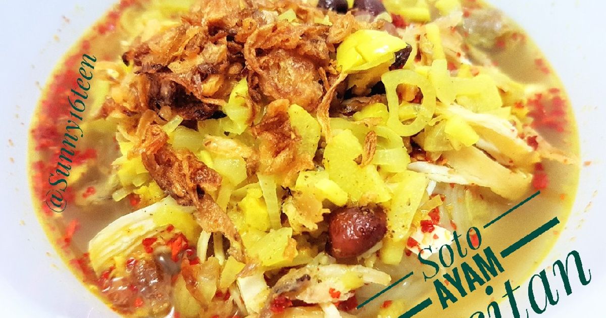 Resep Soto Ayam Khas Pacitan oleh SONIA - Cookpad