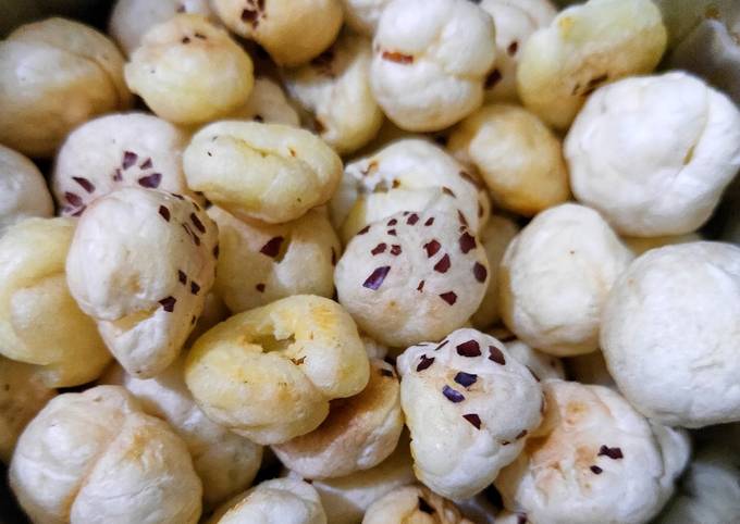 Roasted lotus seeds Recipe by Abha Agam Singh - Cookpad