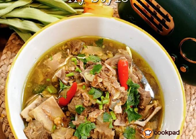 Resipi Sup Tulang My Style oleh mamy_kitchen89 - Cookpad