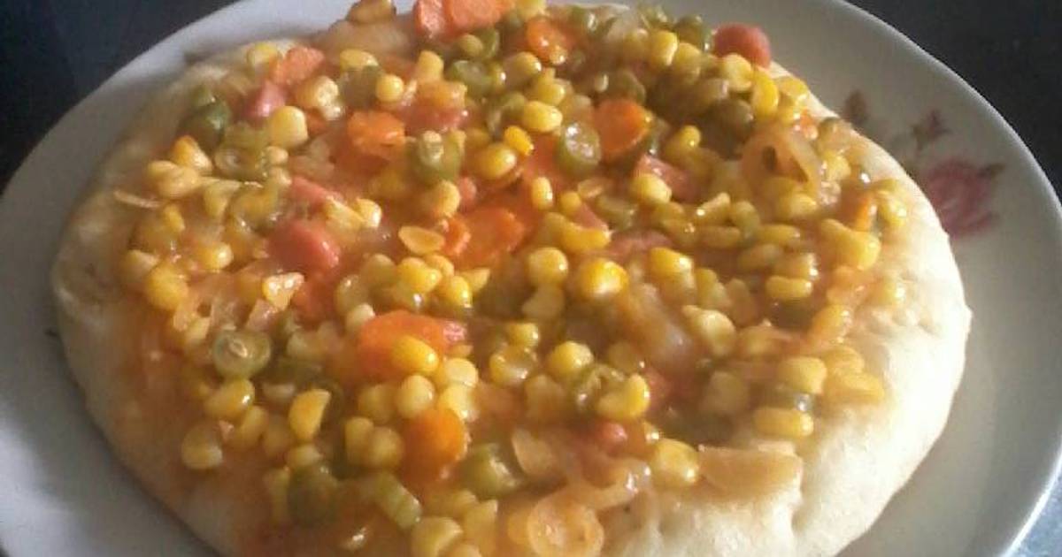 Resep Pizza Sayur (pake teflon) oleh Inyong Bae - Cookpad