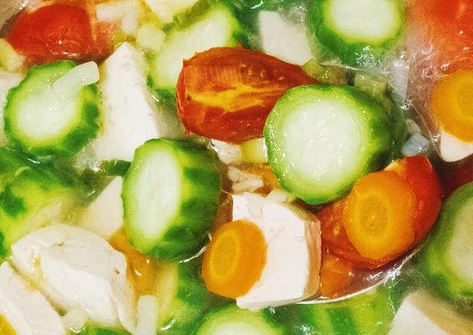 Resep Sup Bening Oyong/Gambas Tahu Putih Praktis oleh hayuris.dita ...