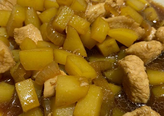 Resep Ayam kentang kecap oleh Gianna Nova Arestia - Cookpad