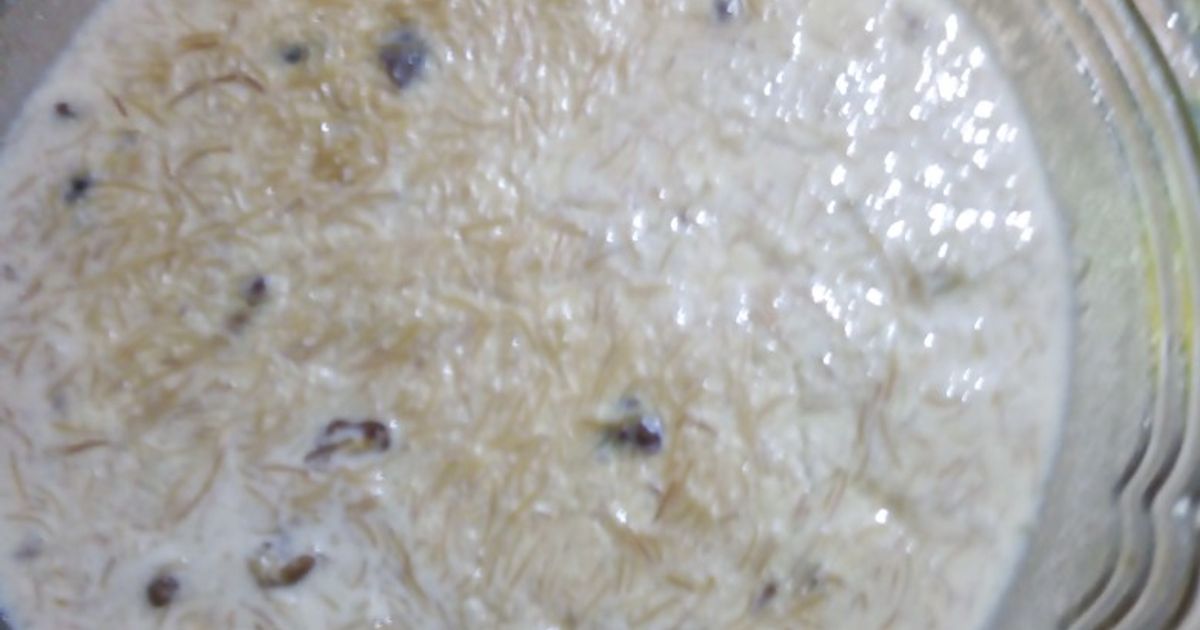 Sheer Khorma Recipe by Aiman Ellahi - Cookpad