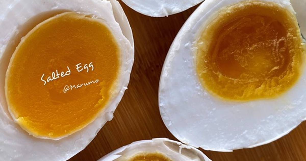 Salted Egg Recipe by Pakprawee - Cookpad