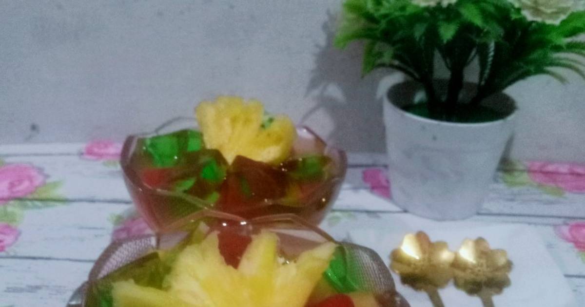 Resep Setup jelly buah segar oleh Dapoer Mama Anna Rohana - Cookpad