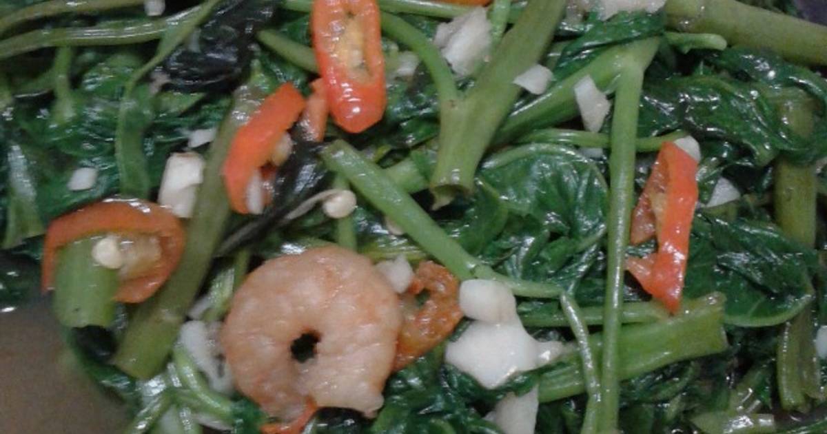 Resep Ca Kangkung Simple bgt oleh Edrea Denok Putri HW - Cookpad