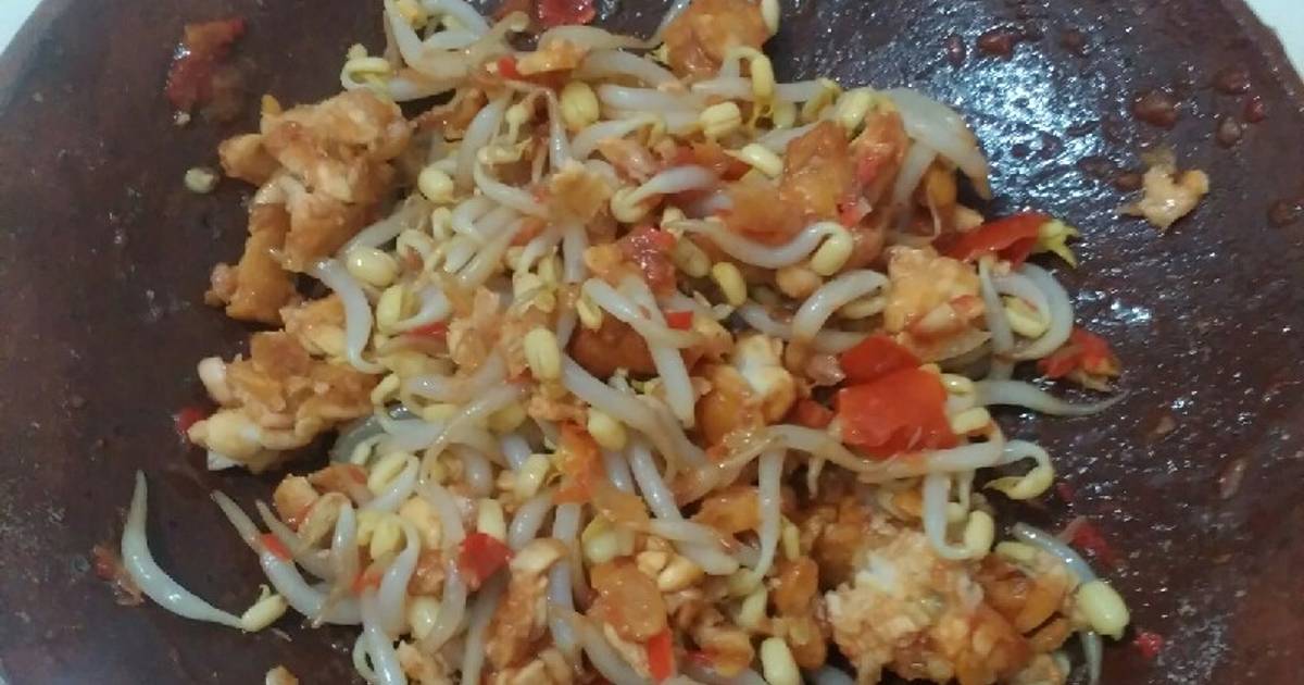 Resep Pecak Tauge Tempe oleh Arini Husna - Cookpad