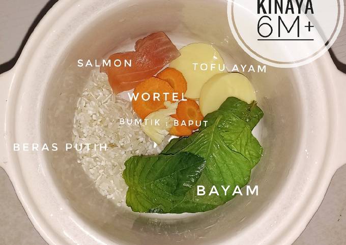 Resep Mpasi 6 Bulan Prohe Salmon oleh Devi Wiyantari - Cookpad