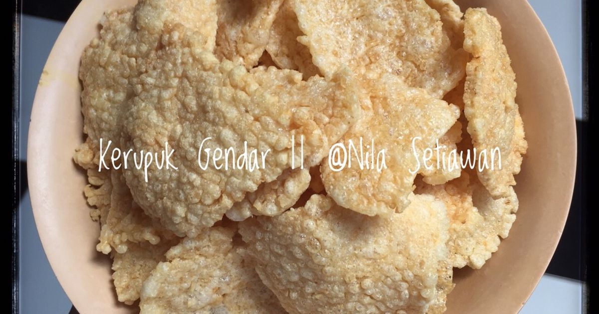 Resep gendar ayam rumahan enak dan mudah - Cookpad