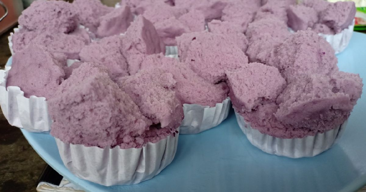 Resep Bolu Kukus Ubi Ungu oleh Zenny Zen - Cookpad