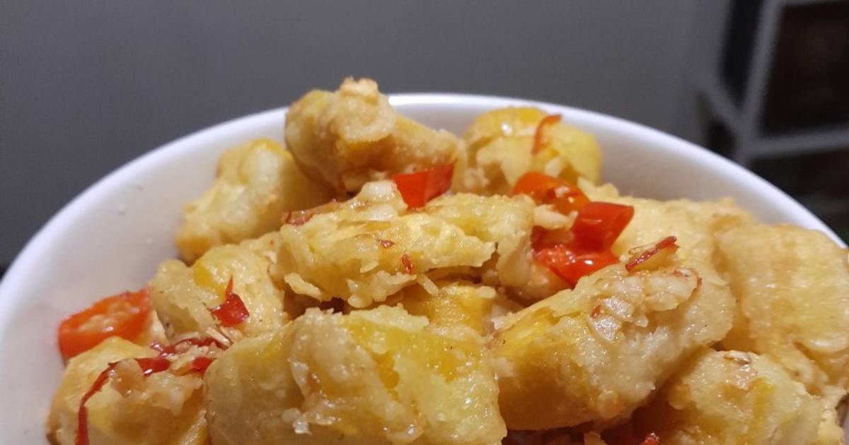 Resep Tahu garam cabai oleh Dimas Awliya - Cookpad
