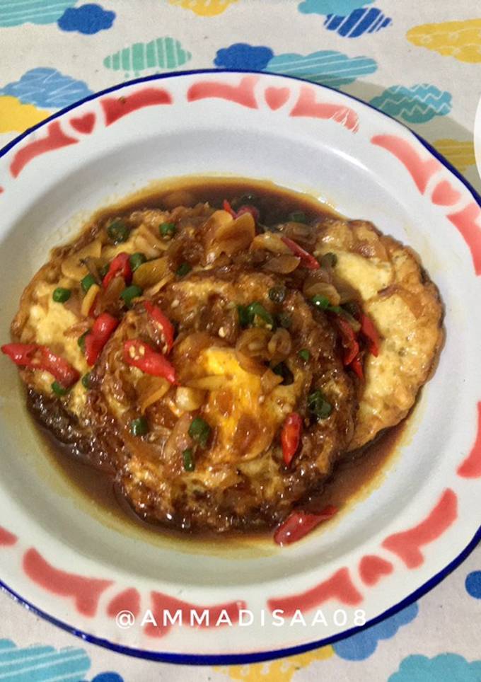 Resep Telur Mata Sapi Kuah Kecap oleh Dapur AmmaDisaa - Cookpad