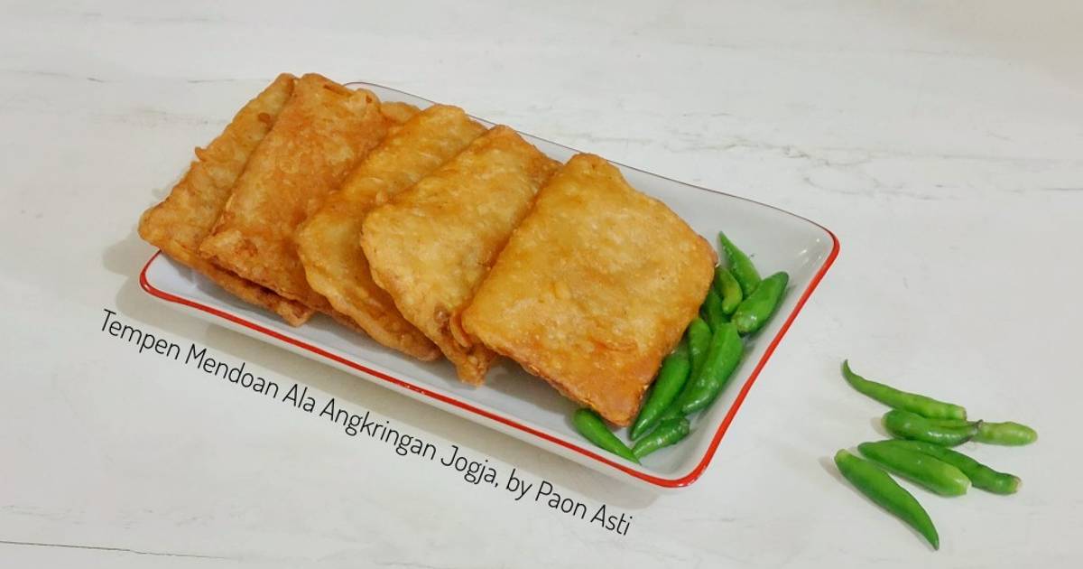 Resep Tempe Mendoan Ala Angkringan Jogja oleh asti - Cookpad