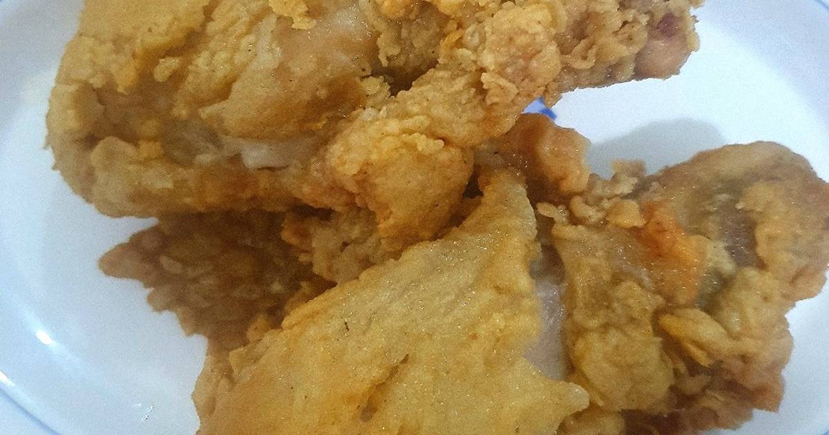 Resep Fried chicken (ayam ala Kfc) oleh Dapur Milo - Cookpad