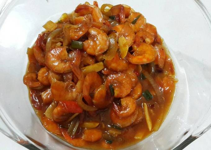 Resep Udang Saos Padang oleh dessydew - Cookpad